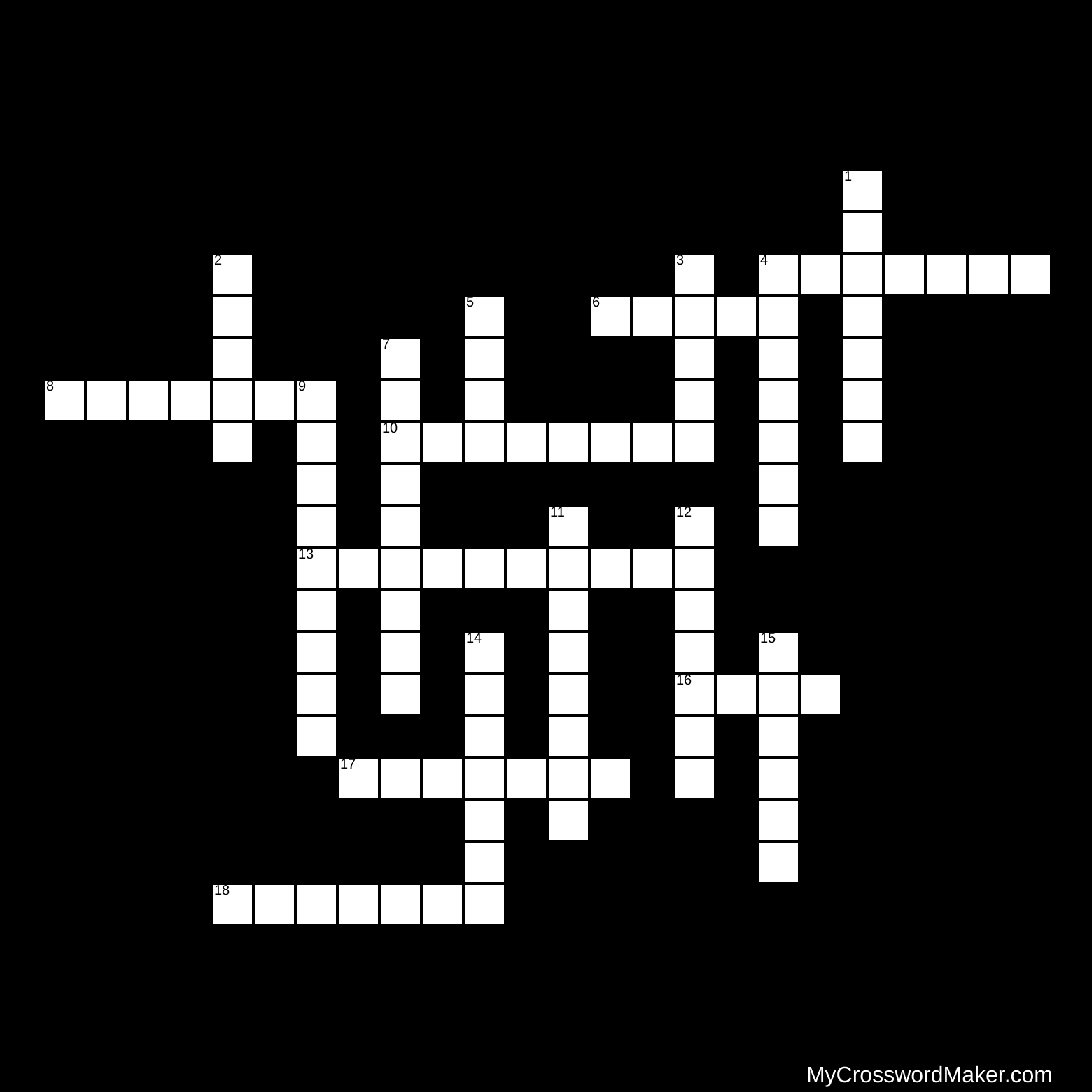 Spelling Lesson 14 - Crossword Puzzle