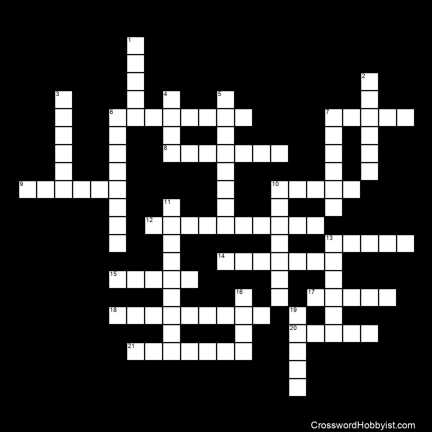 Spelling Lesson 7 - Crossword Puzzle