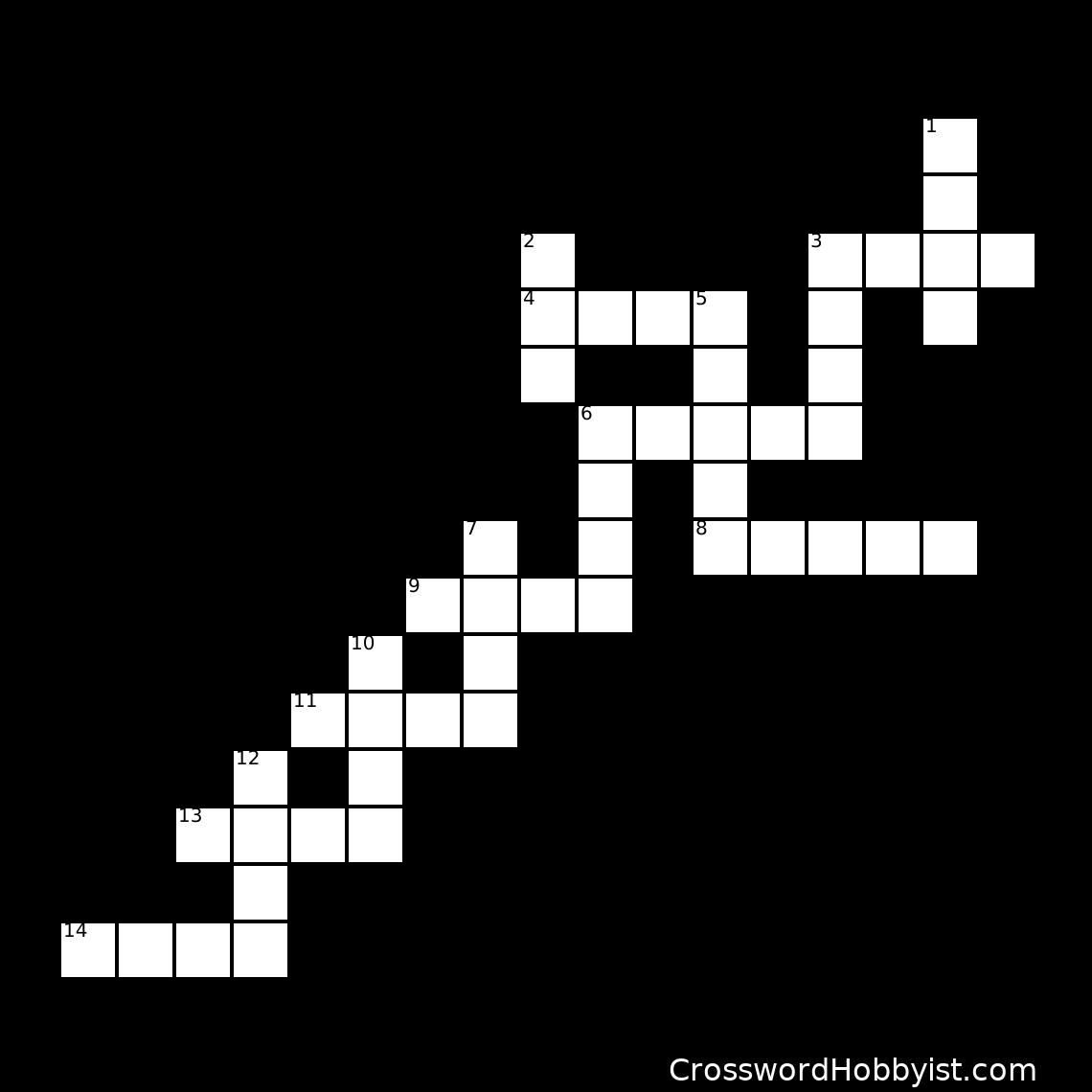 Spelling List 28 - Crossword Puzzle