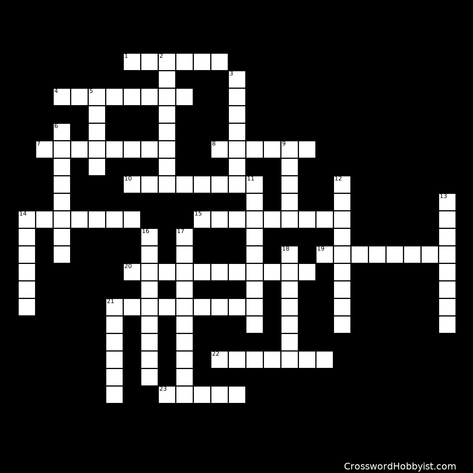 Spelling Unit 21 - Crossword Puzzle