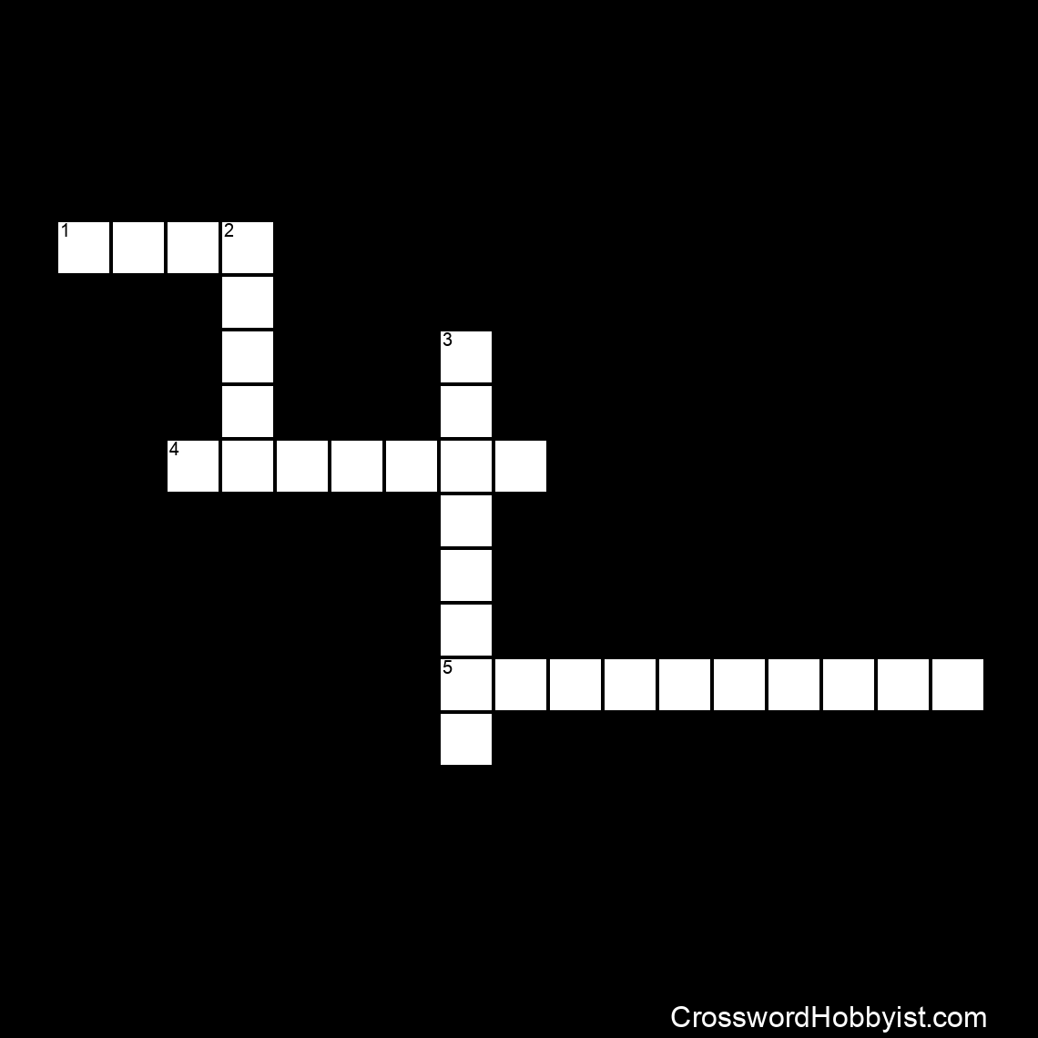 Story Elements Vocabulary Words - Crossword Puzzle