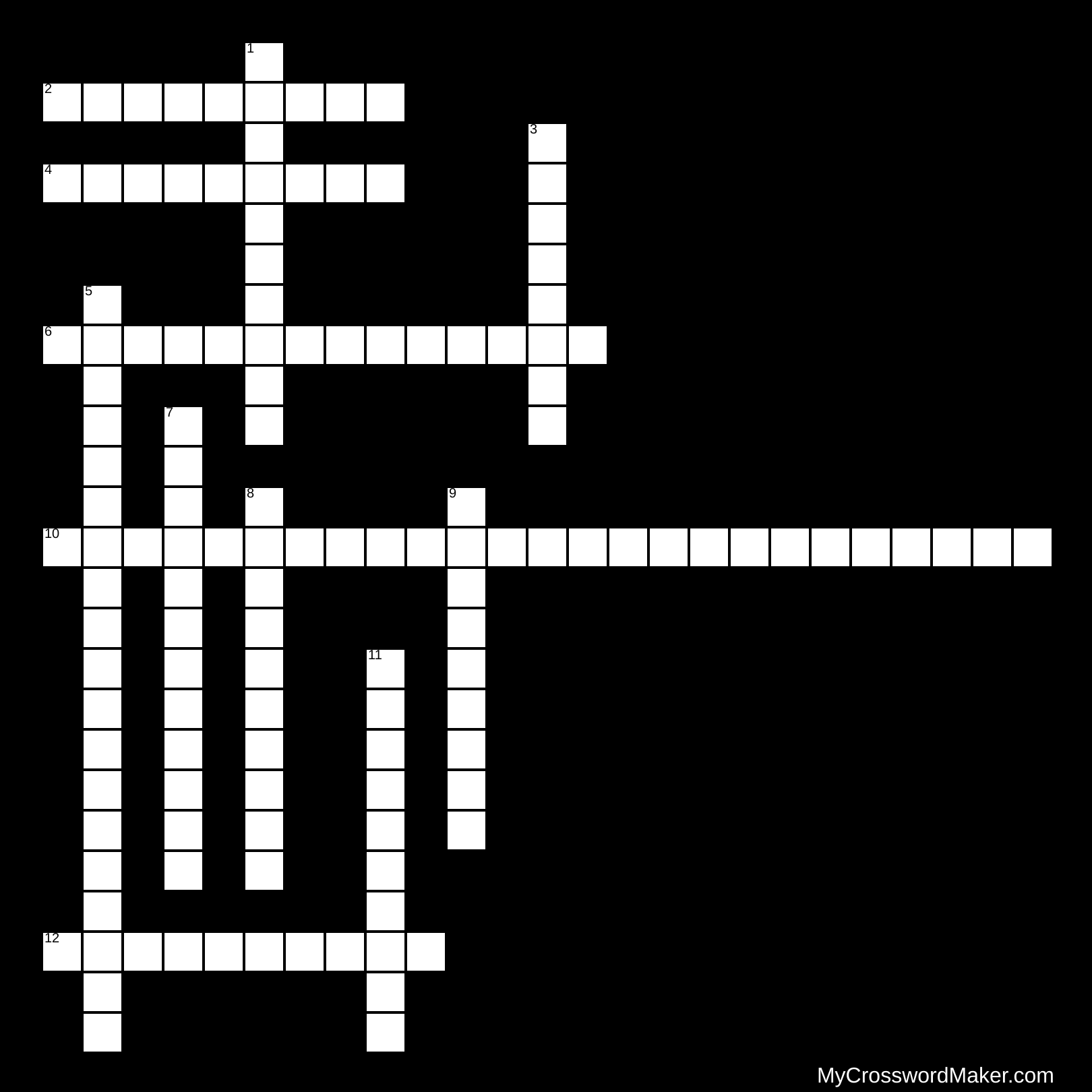 Substance Abuse - Crossword Puzzle
