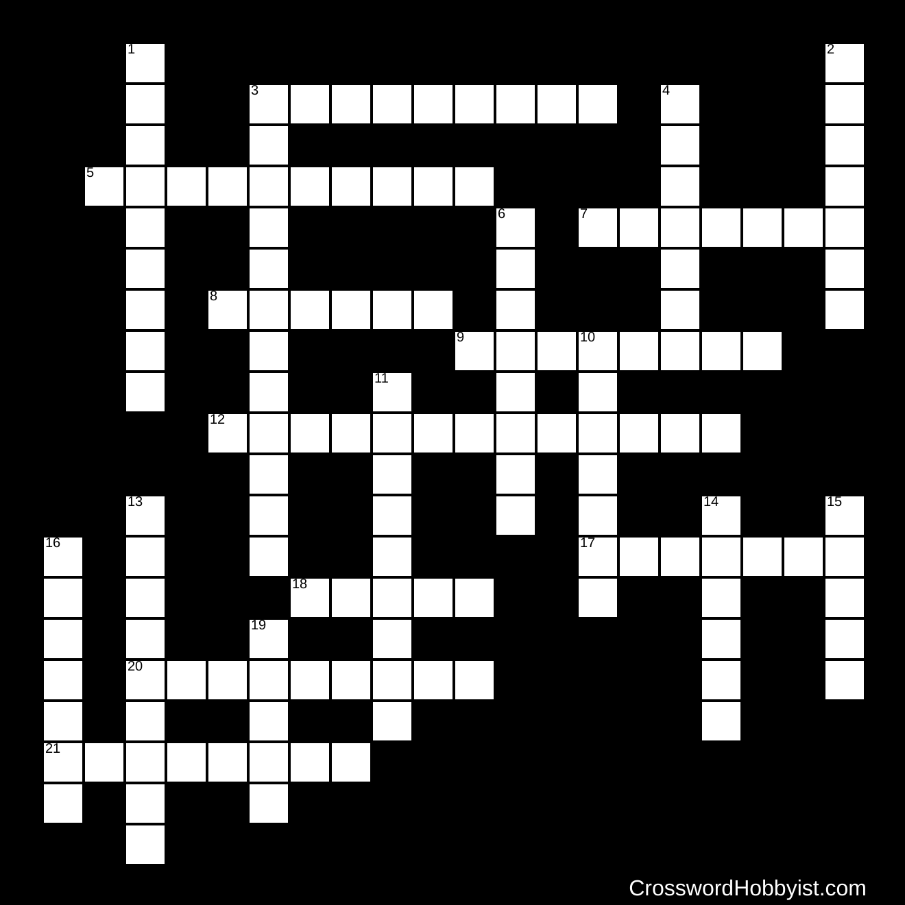 Substance Abuse - Crossword Puzzle