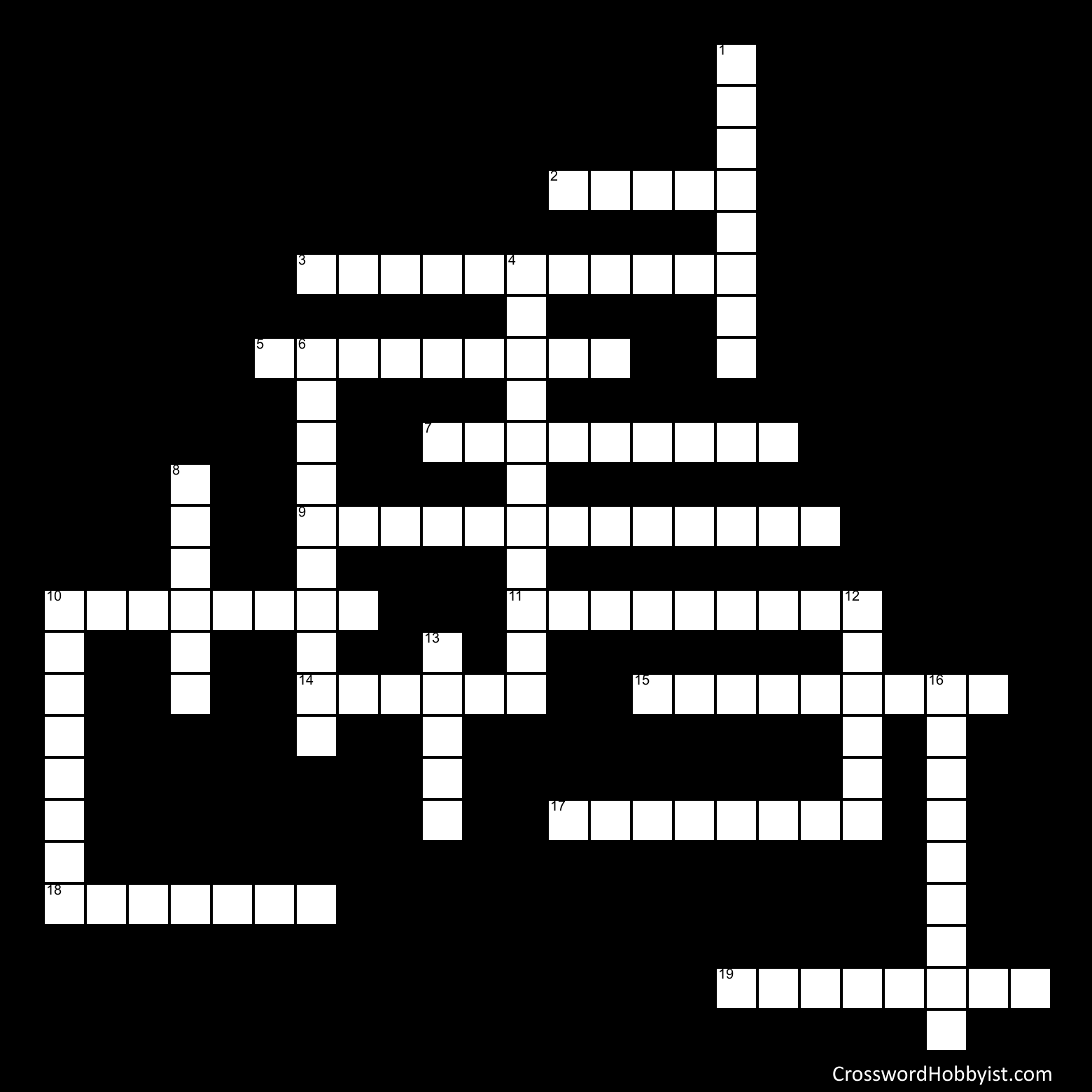 Synonyms #2 - Crossword Puzzle