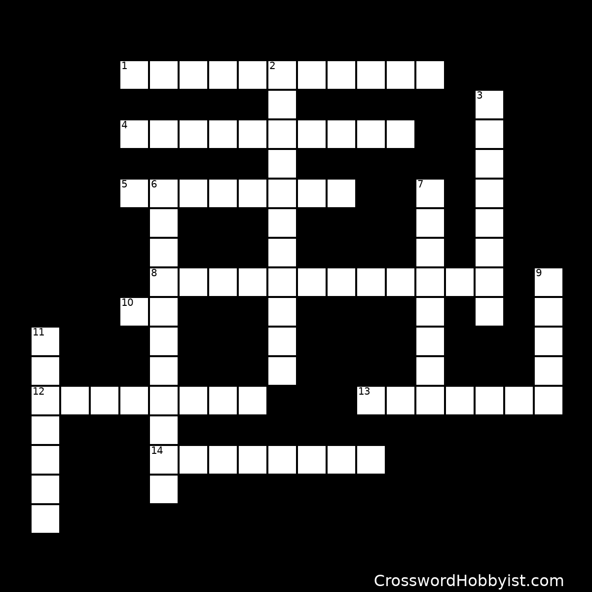 System of Linear Equations - Crossword Puzzle