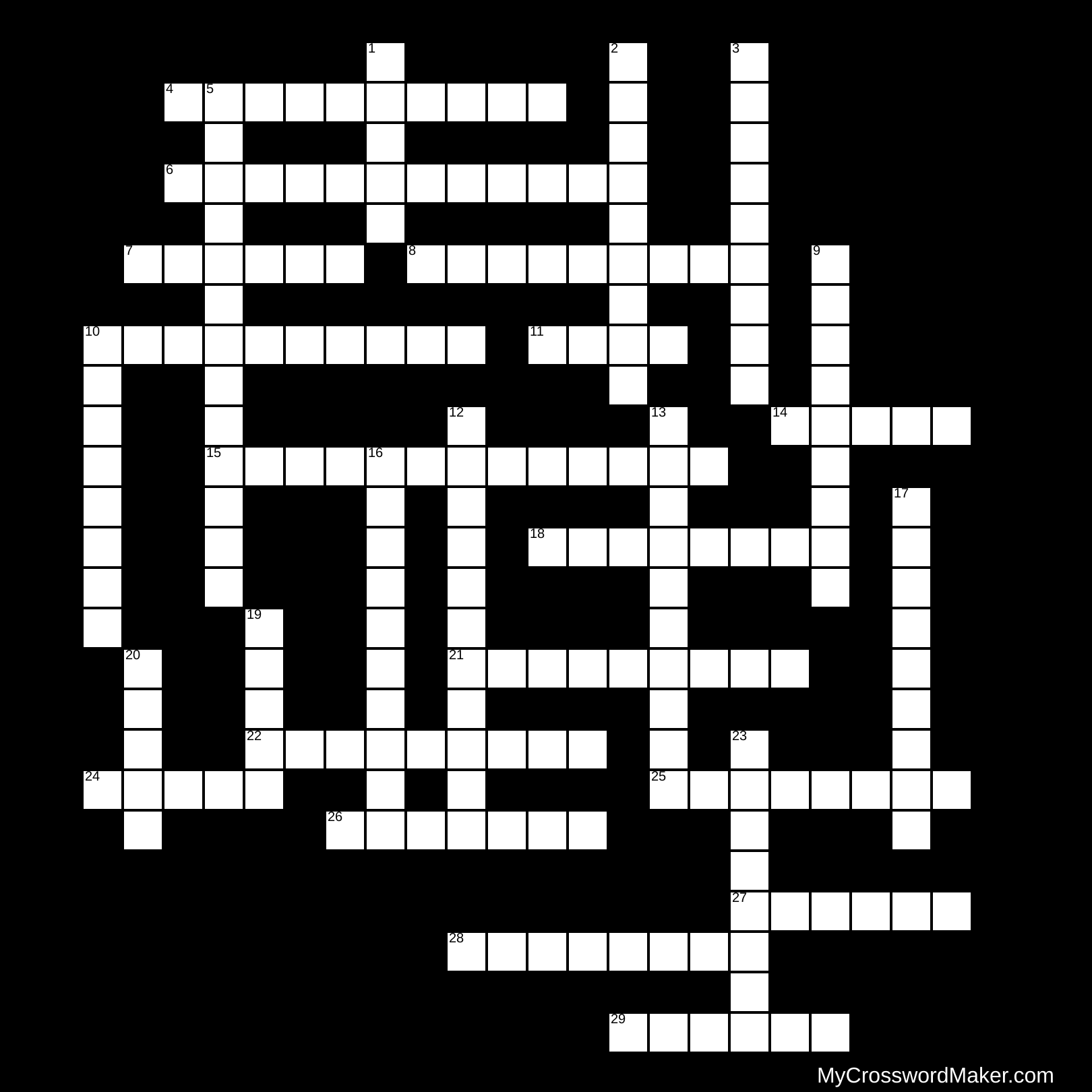 TEXAS FUN FACTS & SYMBOLS - Crossword Puzzle