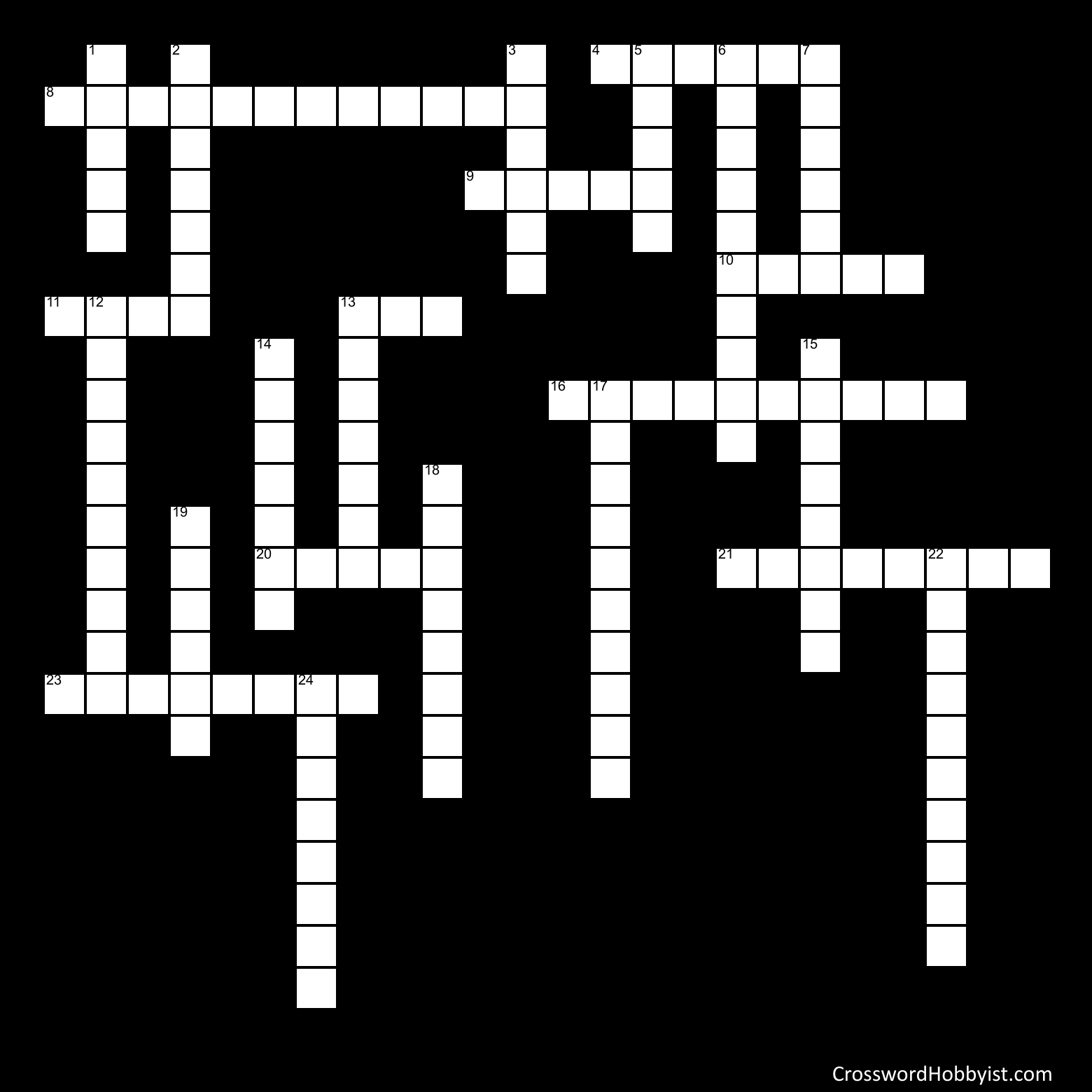 THEATRE I VOCABULARY - Crossword Puzzle