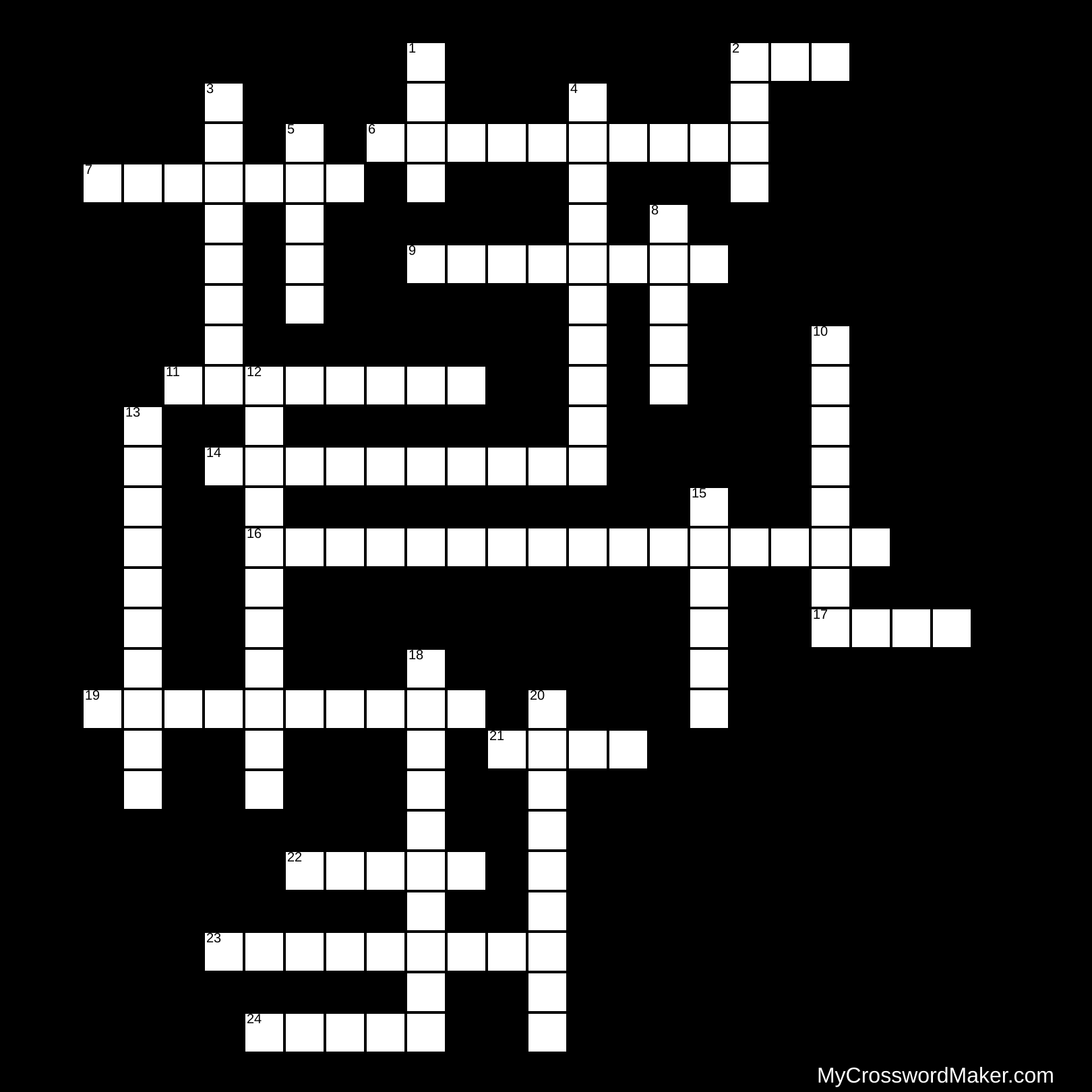 Tang and Song Dynasty - Crossword Puzzle