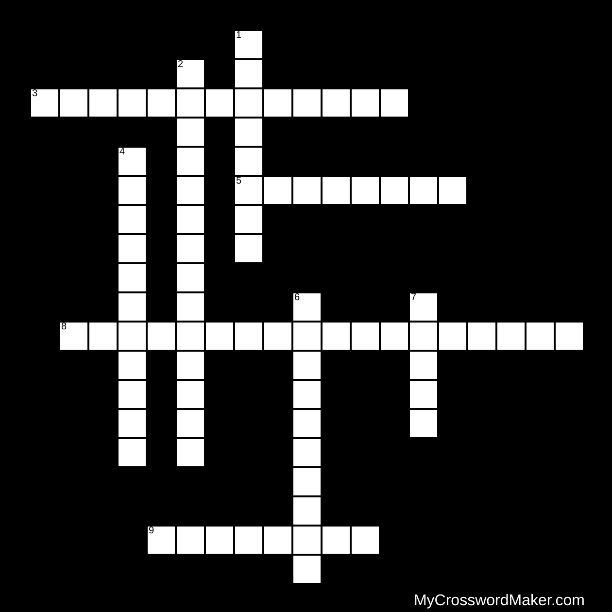 Tangent Vocabulary - Crossword Puzzle