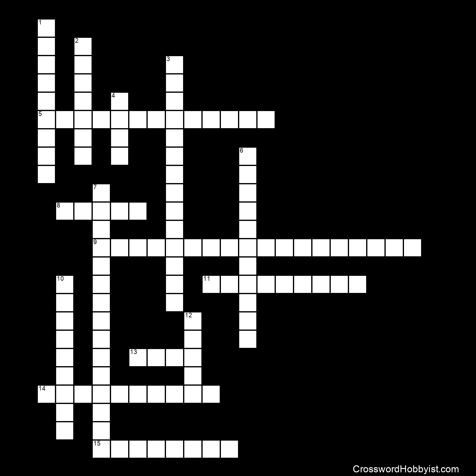 Terrestrial Biomes II - Crossword Puzzle
