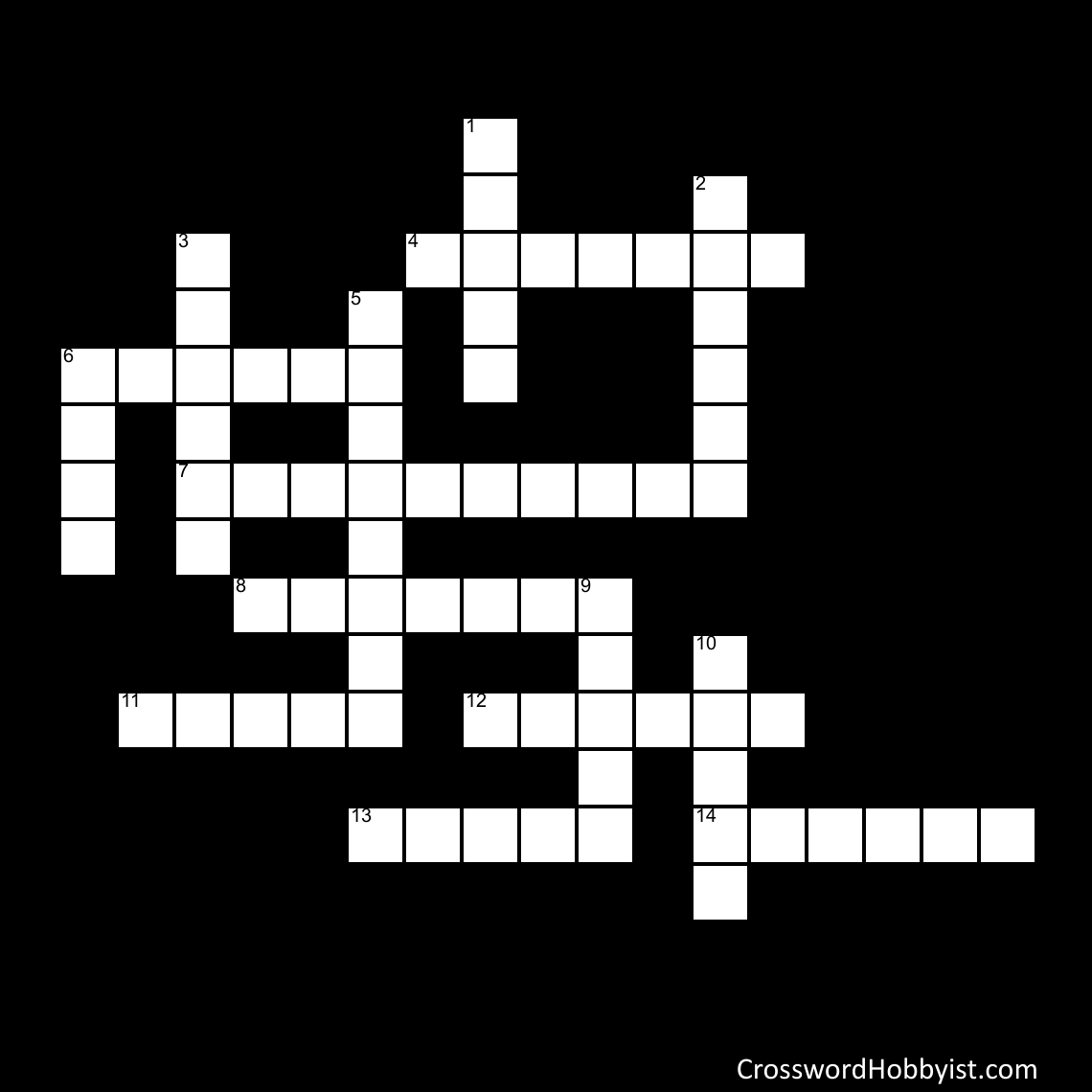 Test puzzle - Crossword Puzzle