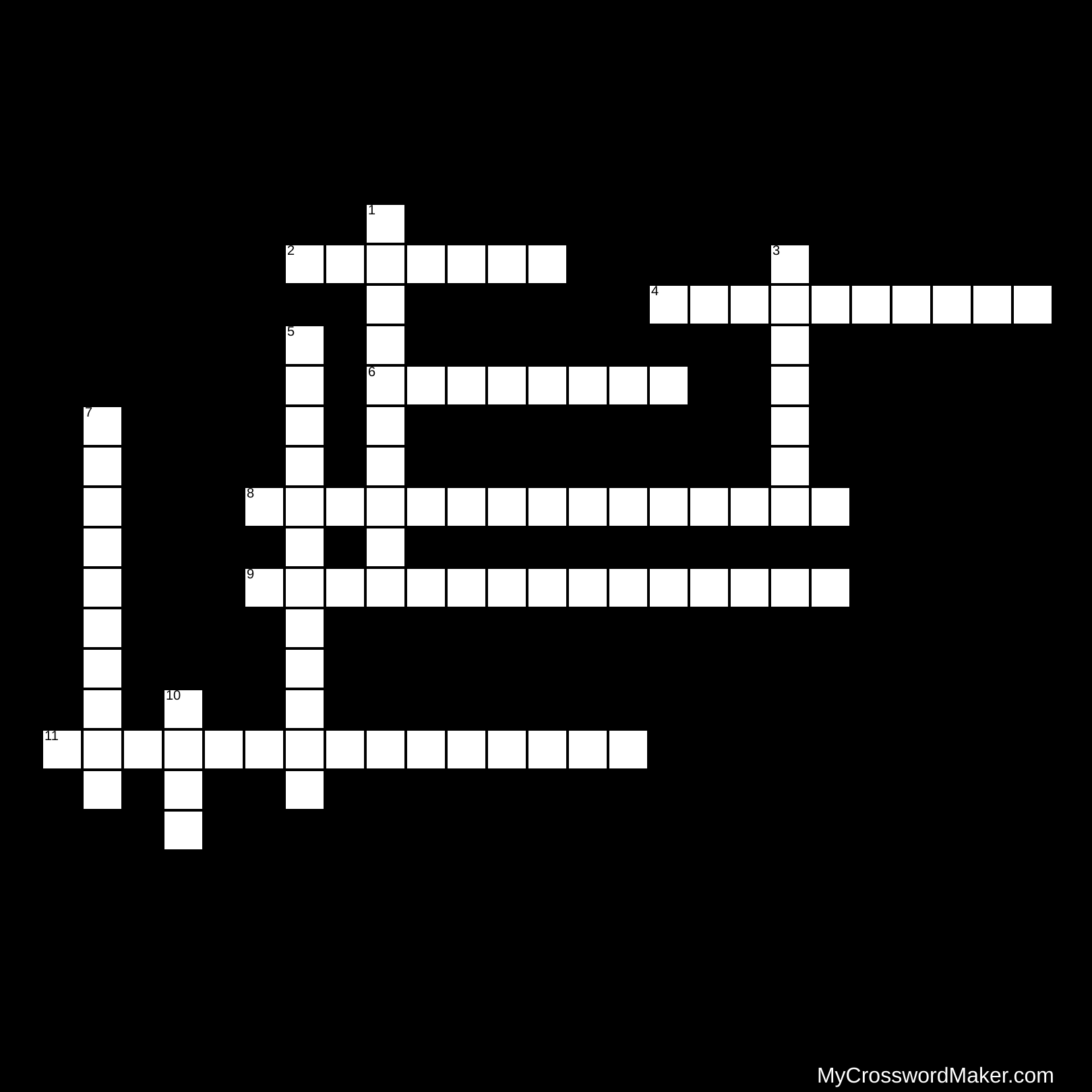 Texas History Vocabulary Unit 6 - Crossword Puzzle