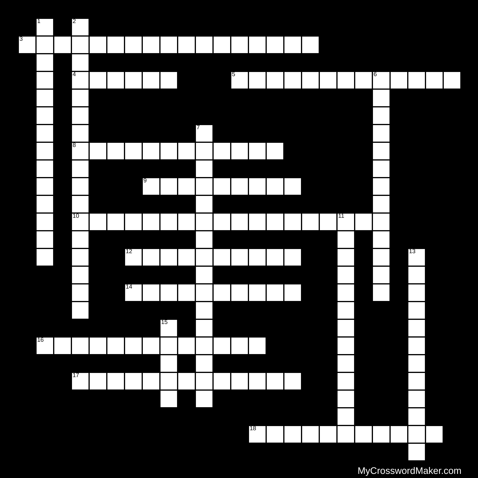 Texas State Symbols - Crossword Puzzle