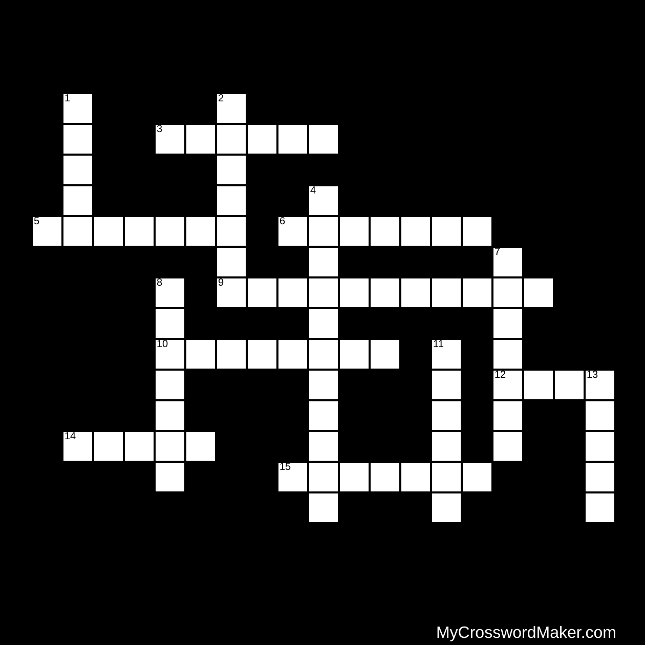 The 60's - Crossword Puzzle