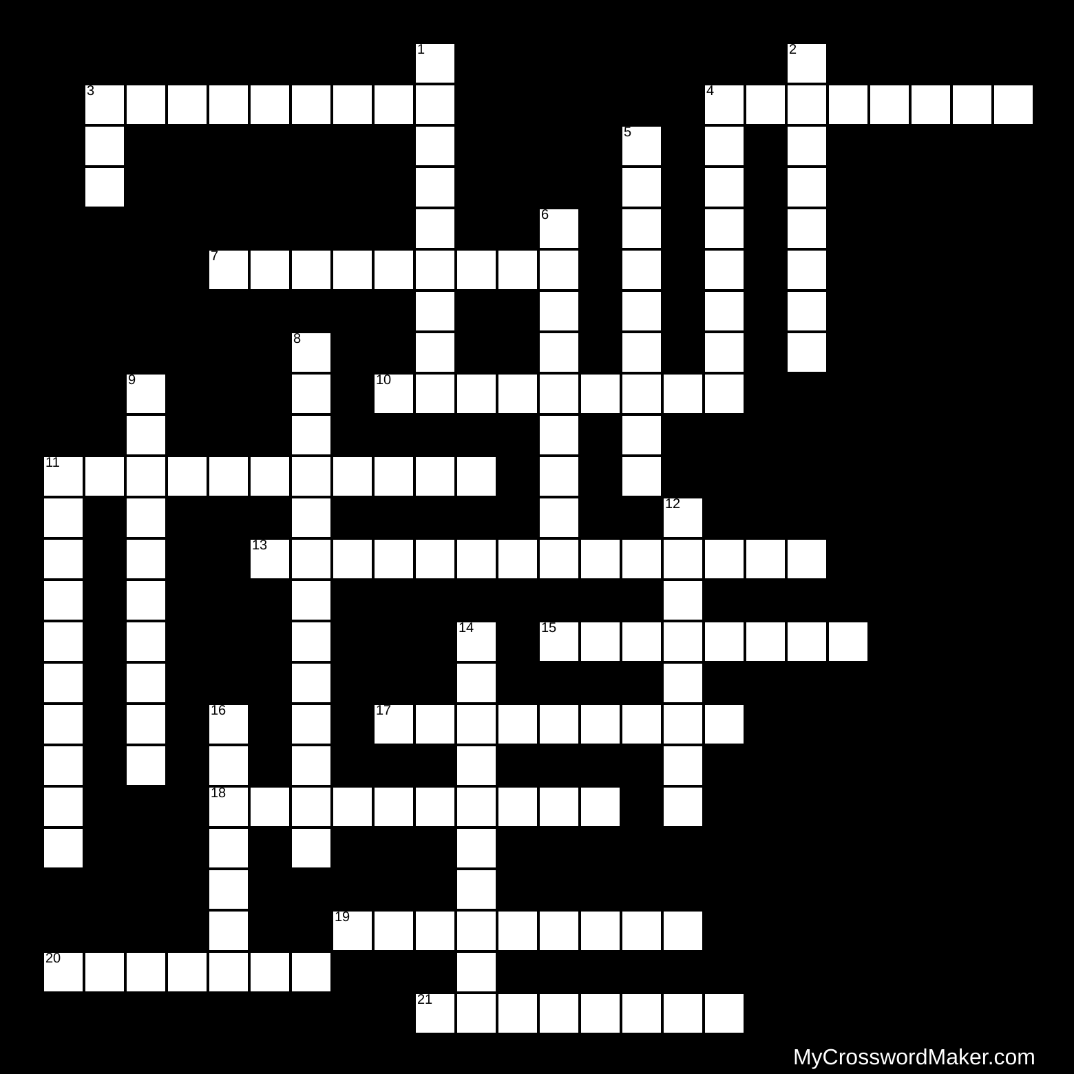 The Cell Cycle, Mitosis - Crossword Puzzle