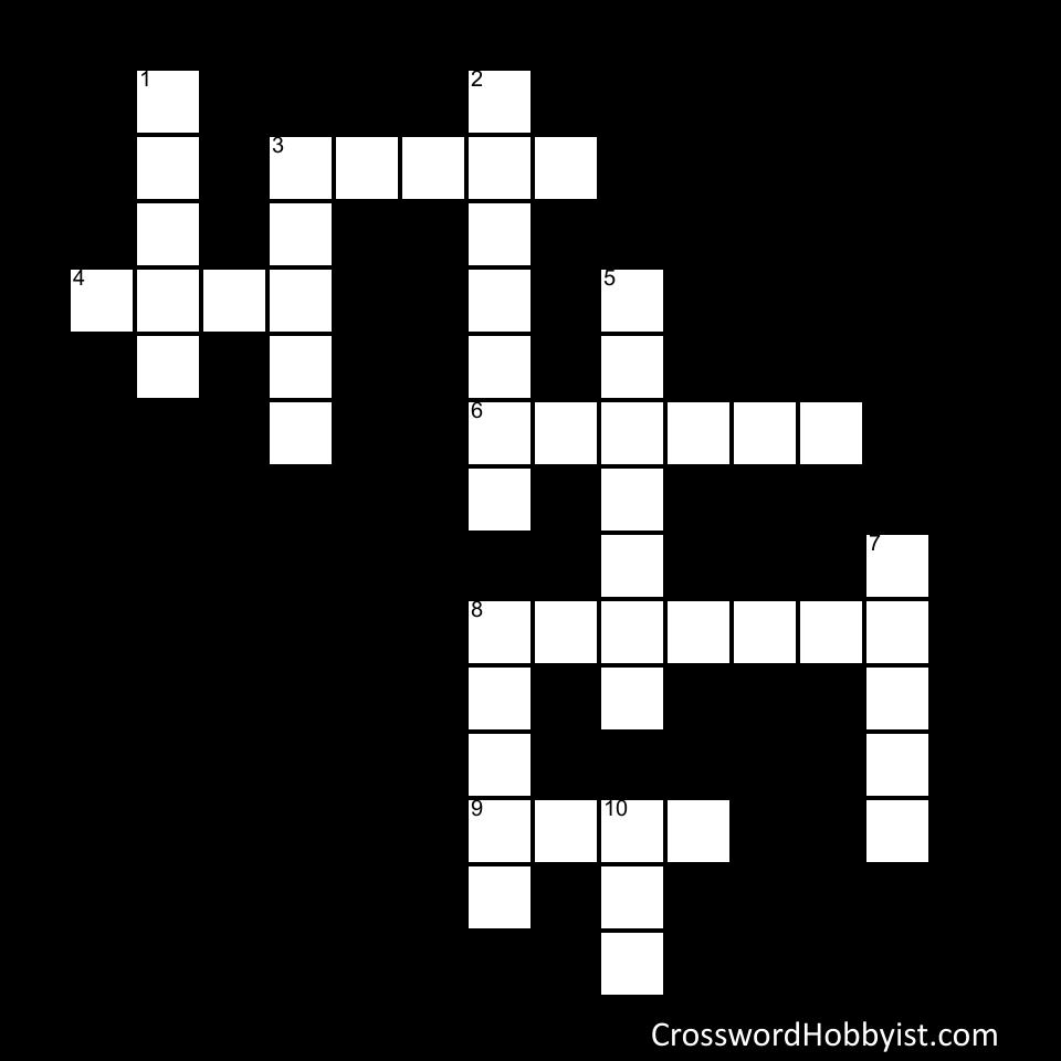Under the Sea - Crossword Puzzle