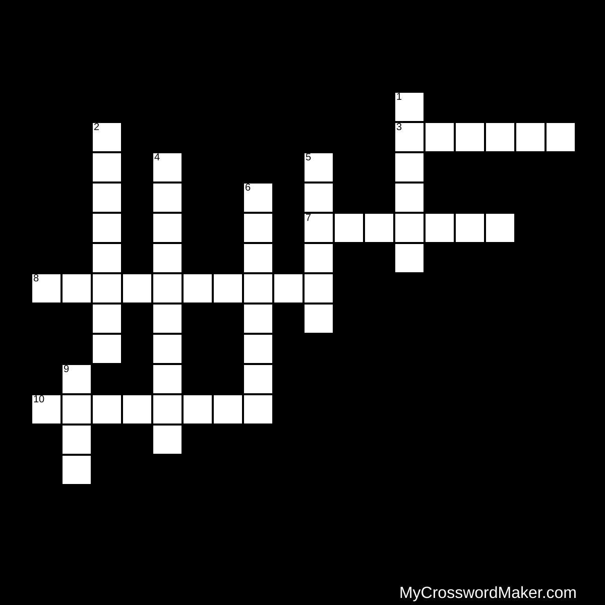 The Great Gracie Chase - Crossword Puzzle