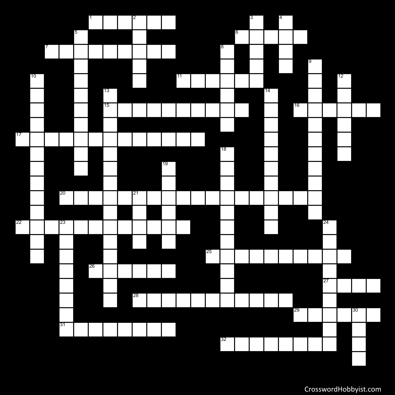 ¨The Landlady¨ by Roald Dahl - Crossword Puzzle