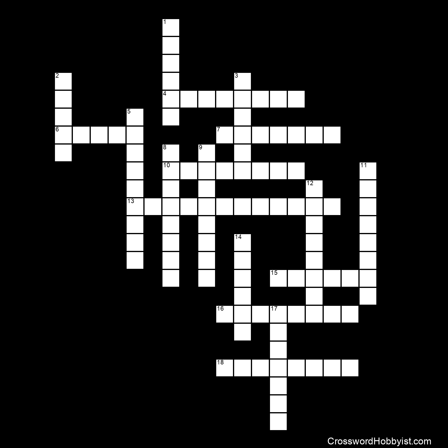 The Life of Edgar Allan Poe - Crossword Puzzle