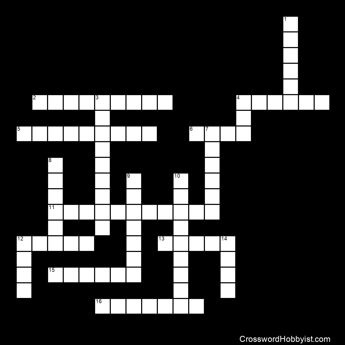 The Nativity Night - Crossword Puzzle