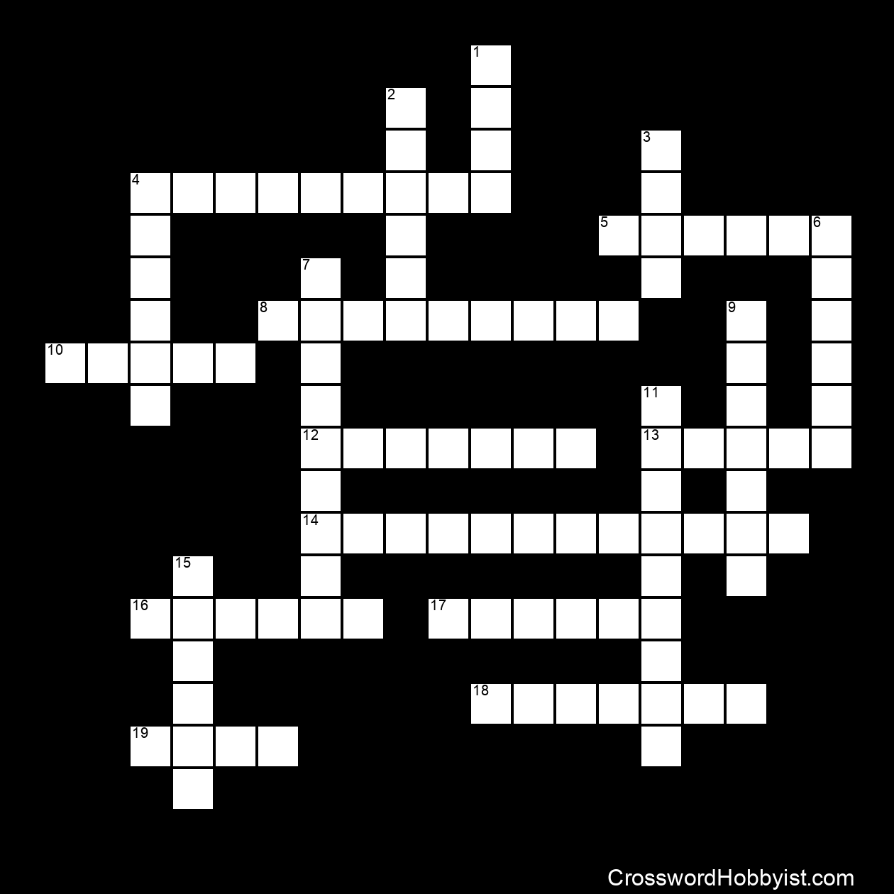 The Polar Express - Crossword Puzzle