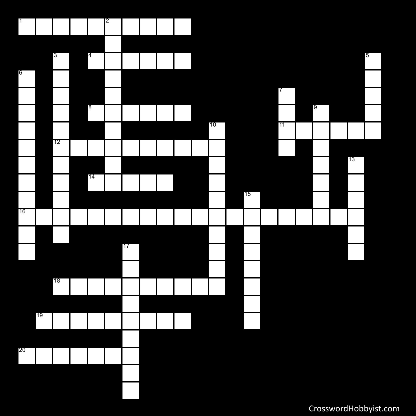 The Reproductive System - Crossword Puzzle