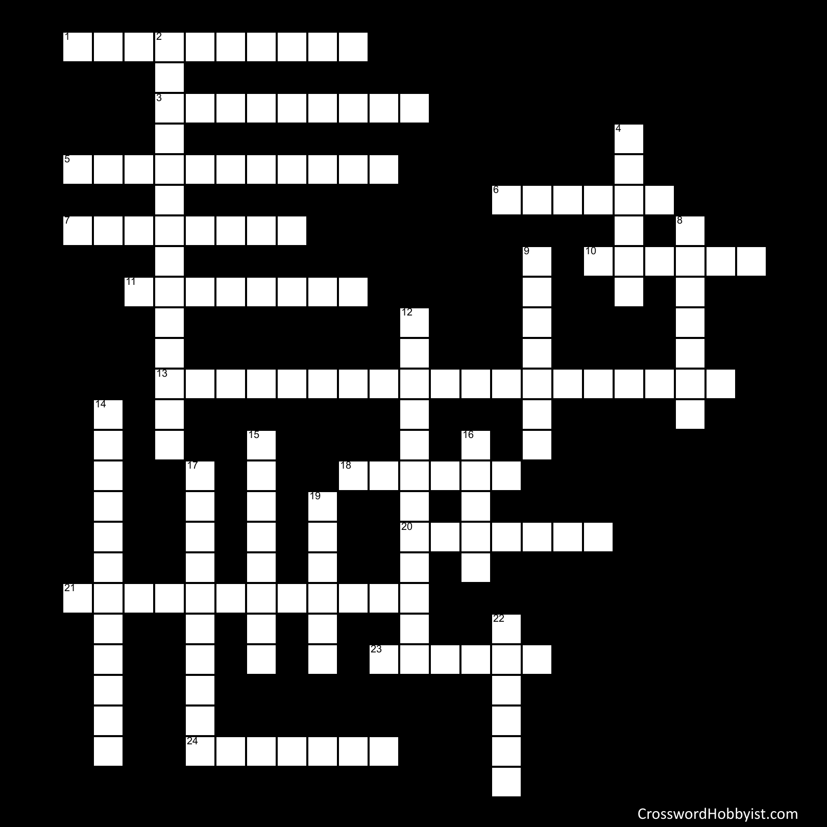 The Reproductive System - Crossword Puzzle