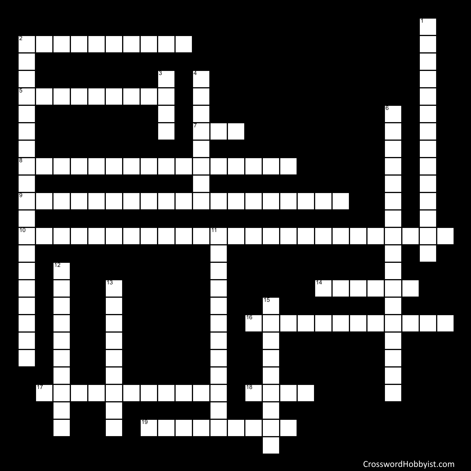 Pathophysiology of the Respiratory System - Crossword Puzzle