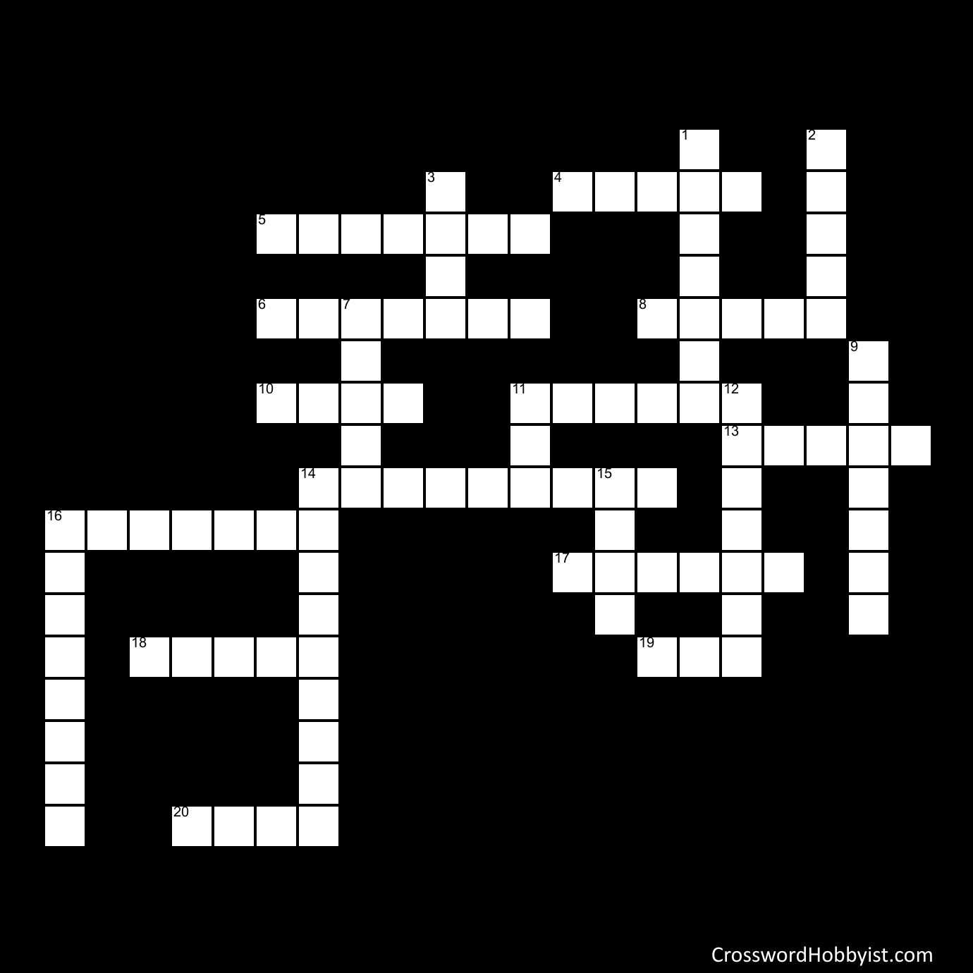 The Solar System - Crossword Puzzle