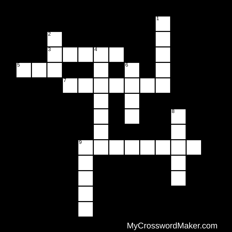 The Story of Moses - Crossword Puzzle