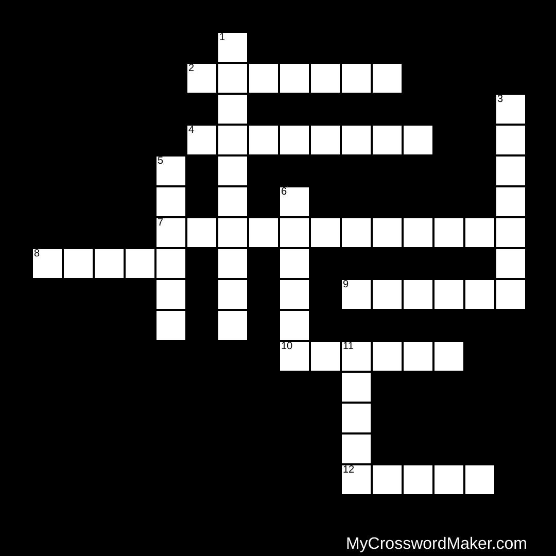 The Sun and Planets - Crossword Puzzle