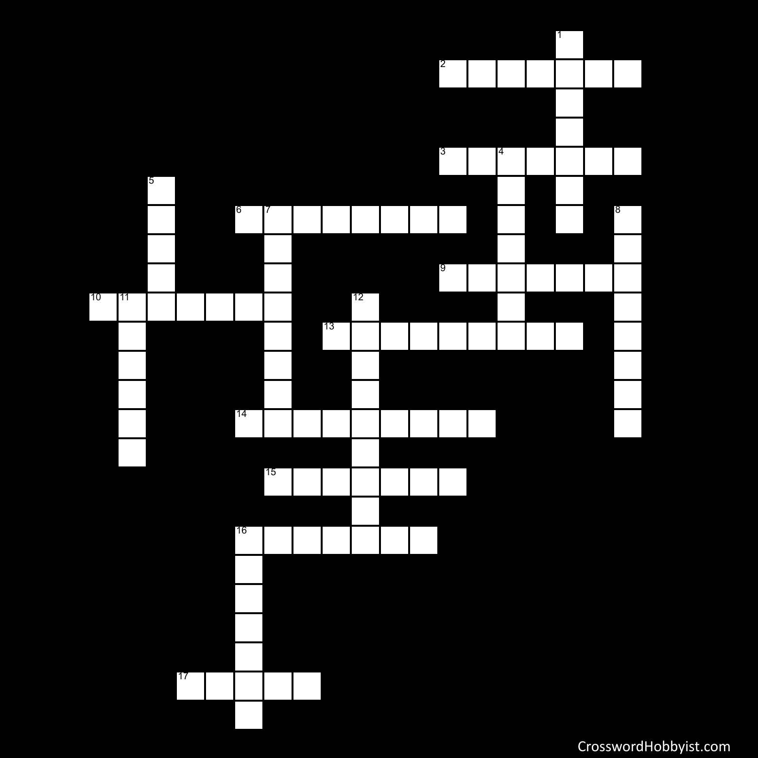 The Tempest - Crossword Puzzle