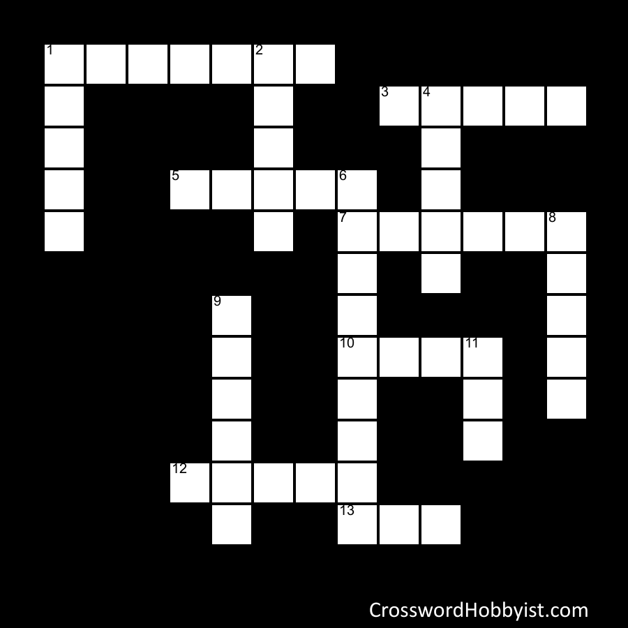 The Ten Commandments - Crossword Puzzle