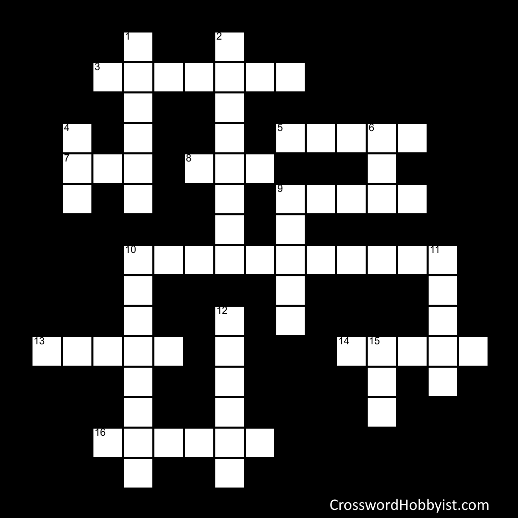 The Ten Commandments - Crossword Puzzle