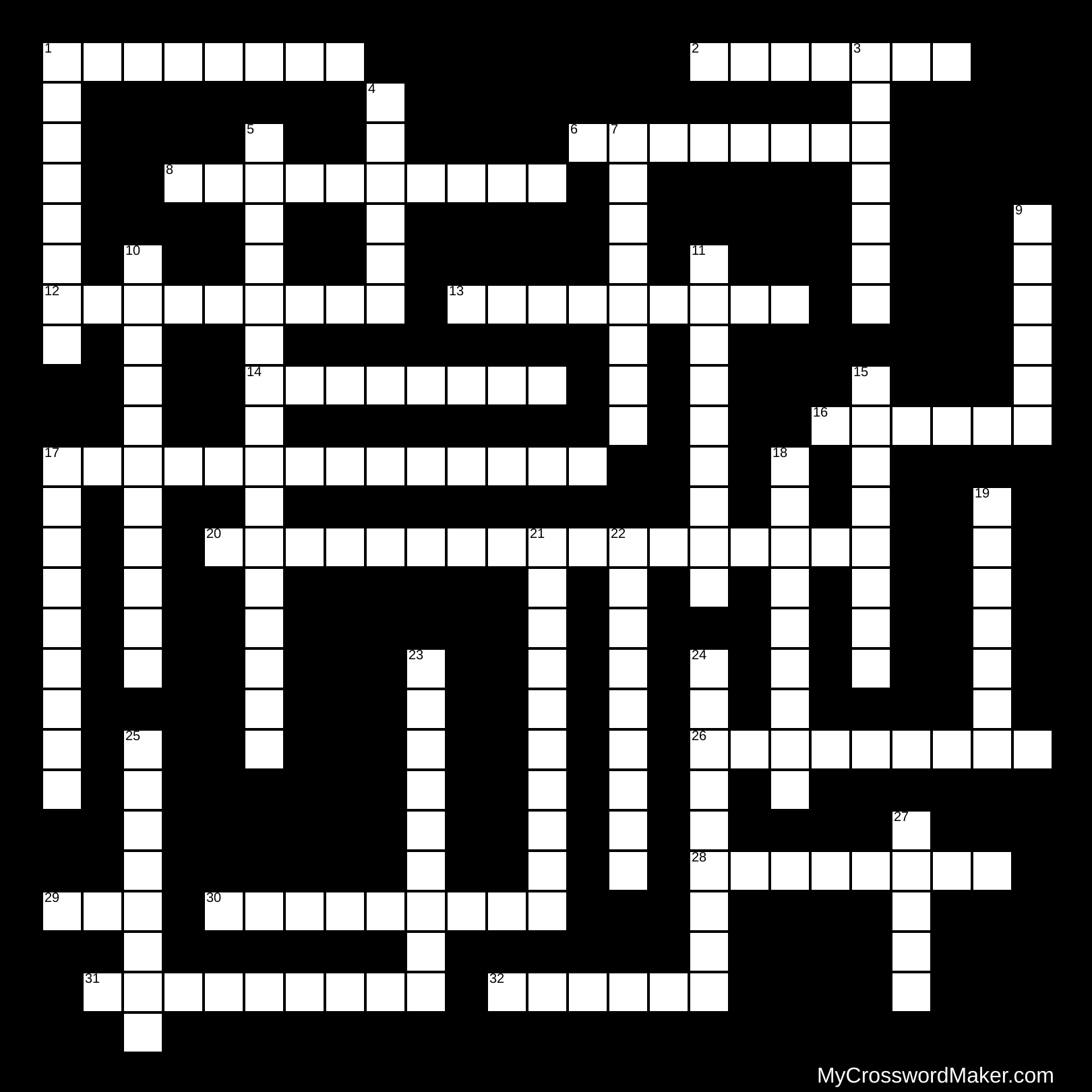The Ultimate Maryland Challenge - Crossword Puzzle