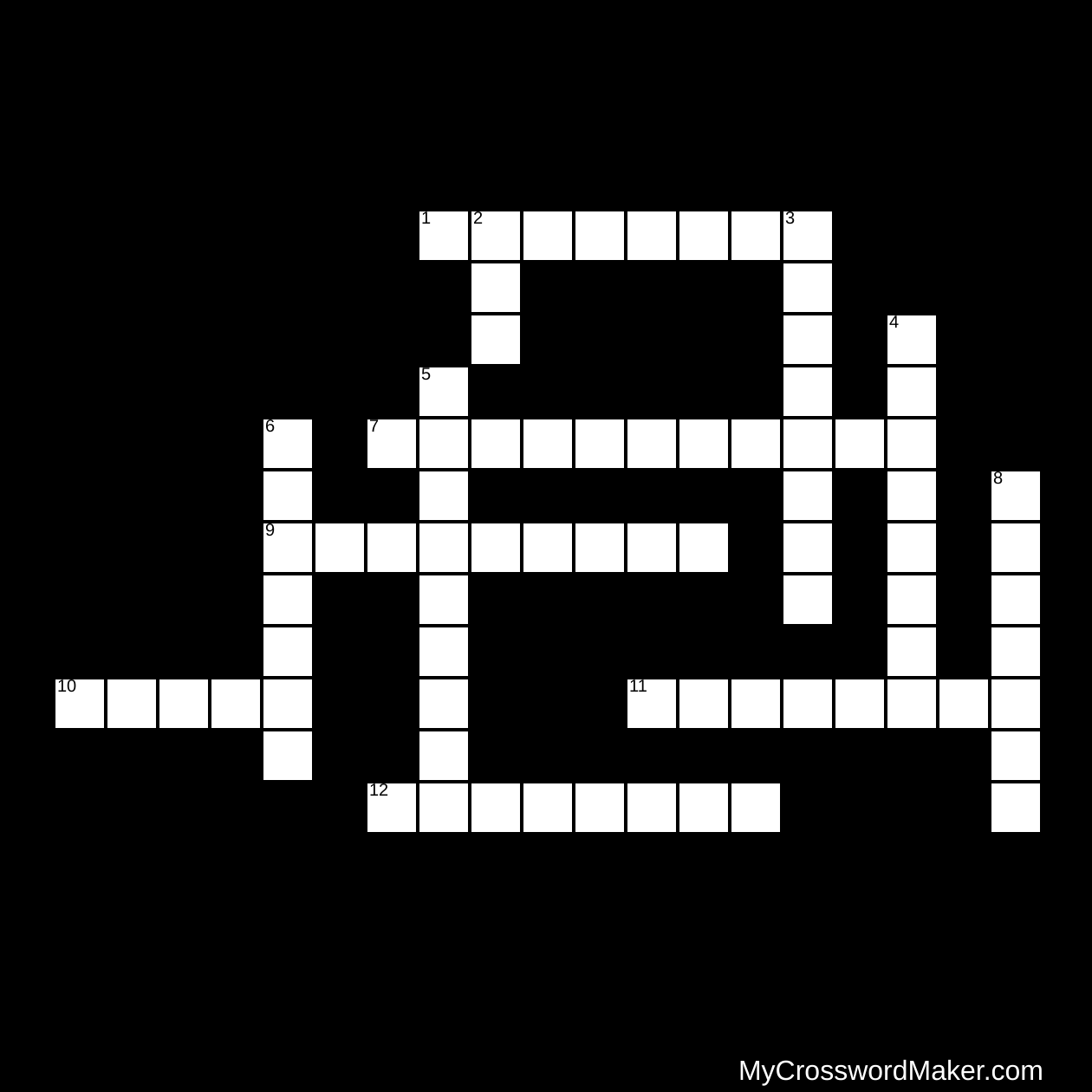 Themes of Geography & Latitude and Longitude - Crossword Puzzle