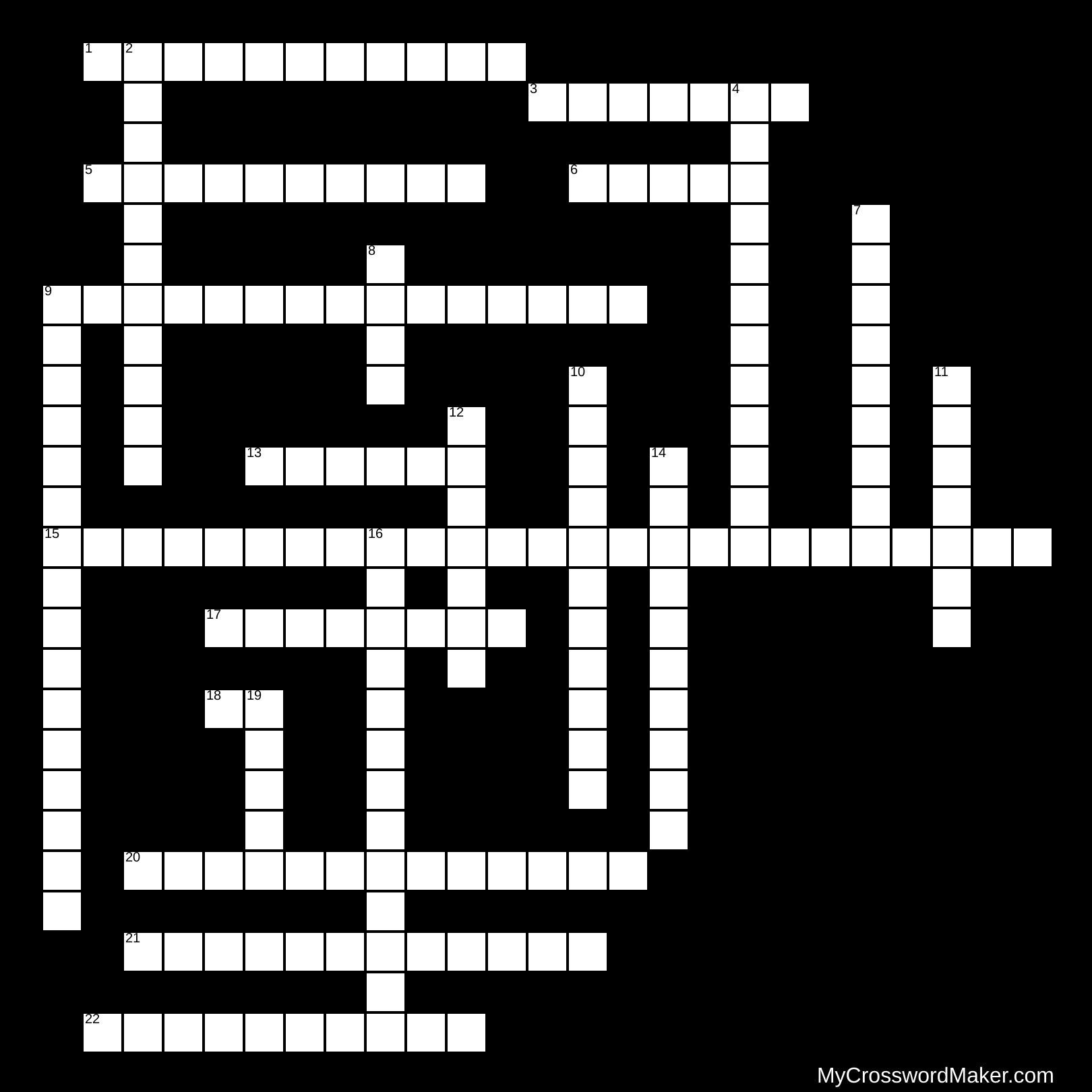 Thermochemistry Vocabulary - Crossword Puzzle