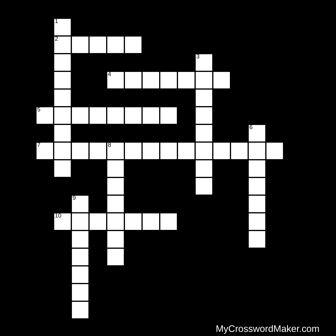 Touching Spirit Bear - Crossword Puzzle