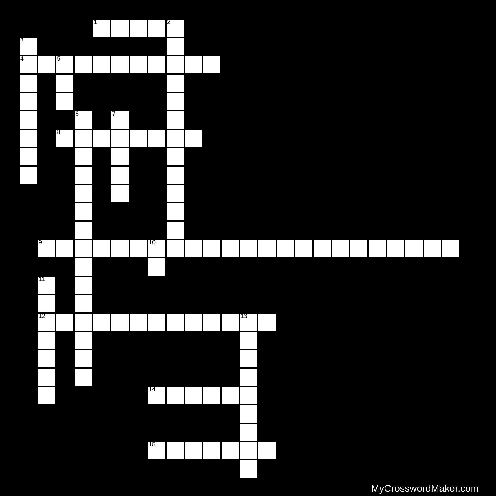 Tracking - Crossword Puzzle