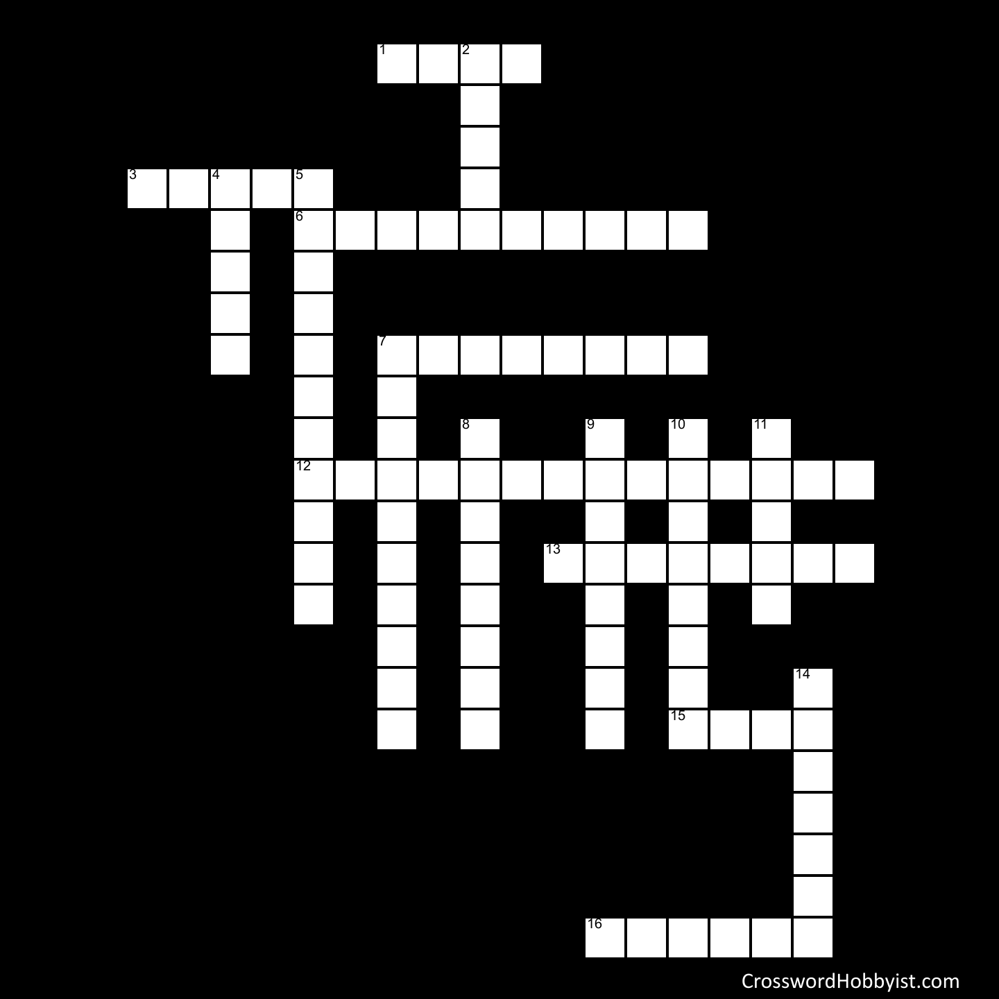 Transformations Vocabulary - Crossword Puzzle