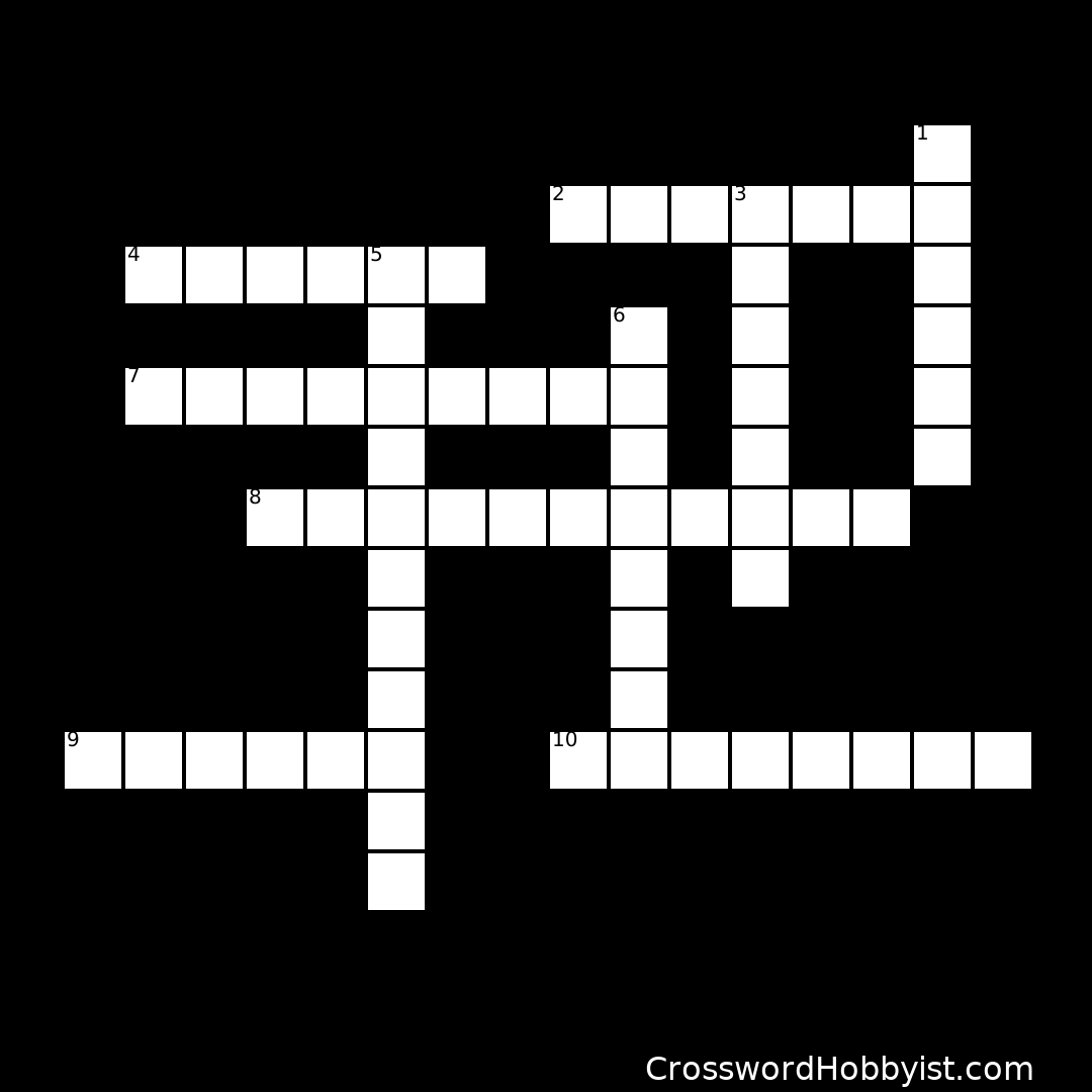 Tyler's Spelling words - Crossword Puzzle