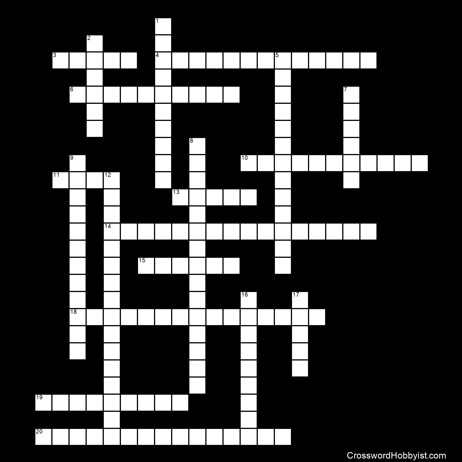 Urinary Incontinence Crossword Puzzle