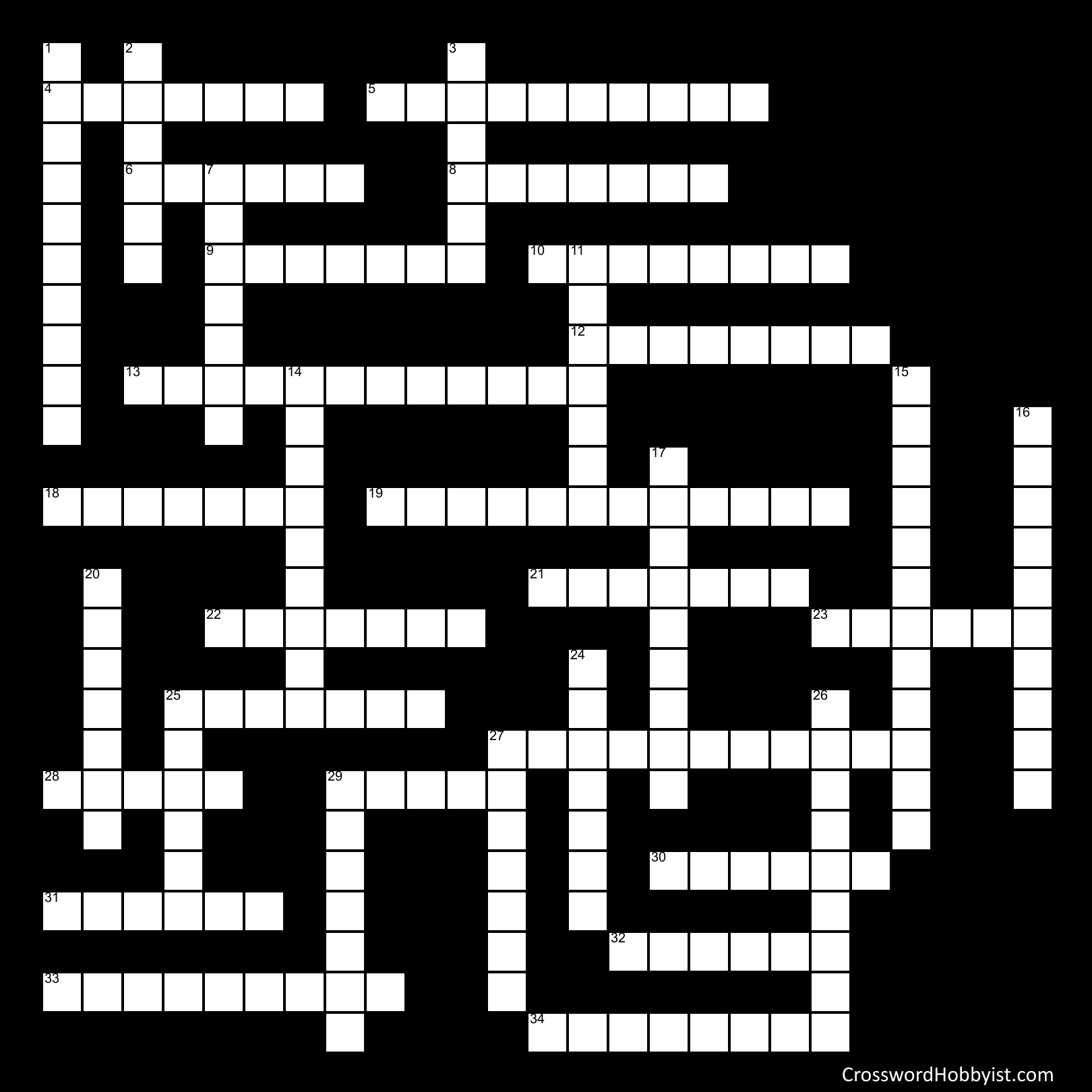 U.S. Cities - Crossword Puzzle
