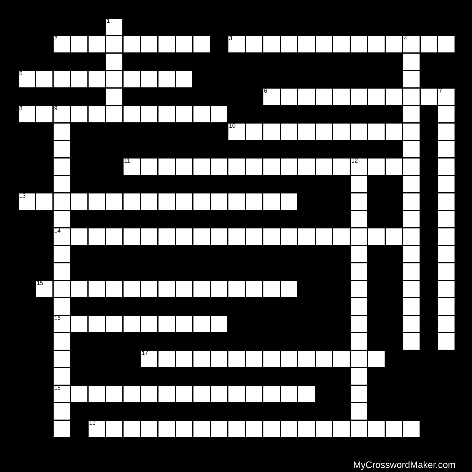U.S. History Crossword Puzzle - Crossword Puzzle
