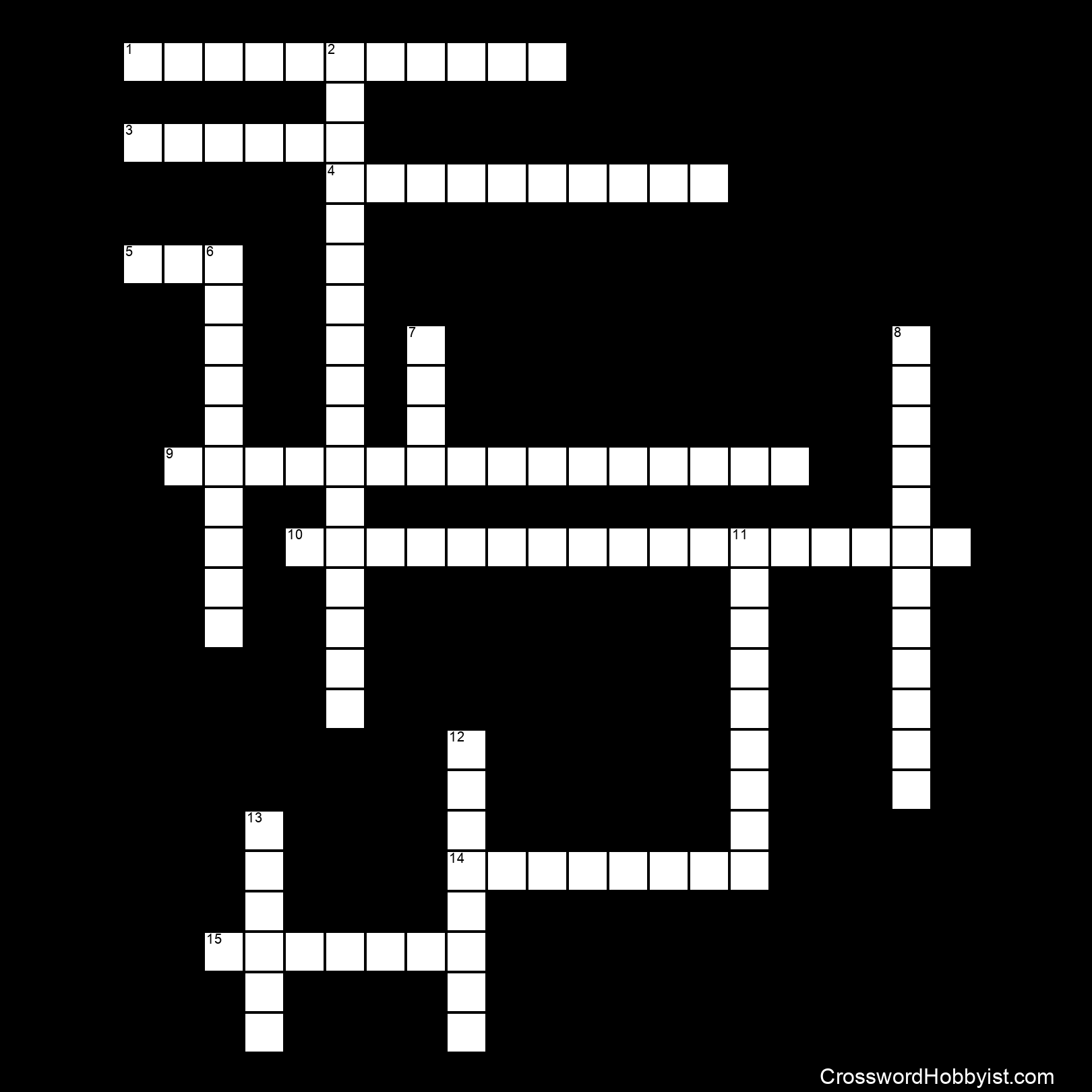 Unit 1 Review - Diversity of Living Things - Crossword Puzzle