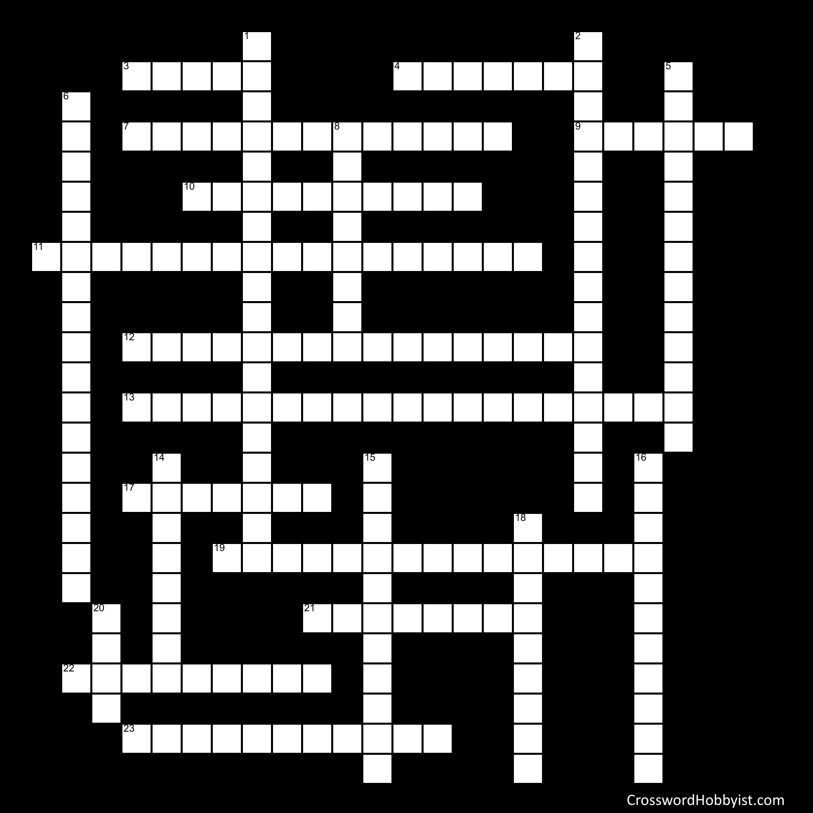 Unit 1 Vocabulary - Crossword Puzzle