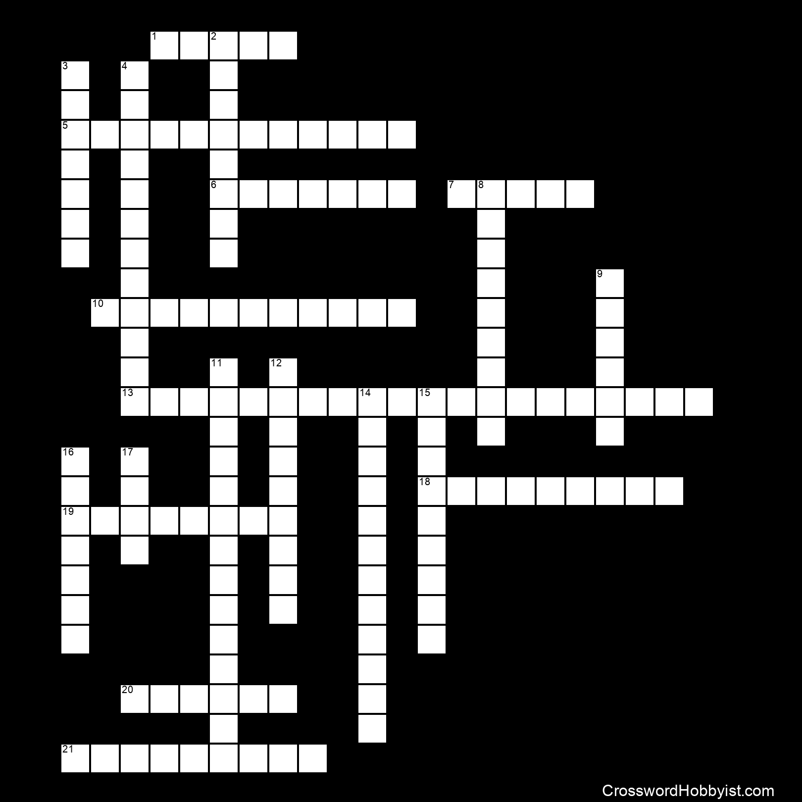 Unit 2 : Cells & Body Systems Vocabulary - Crossword Puzzle