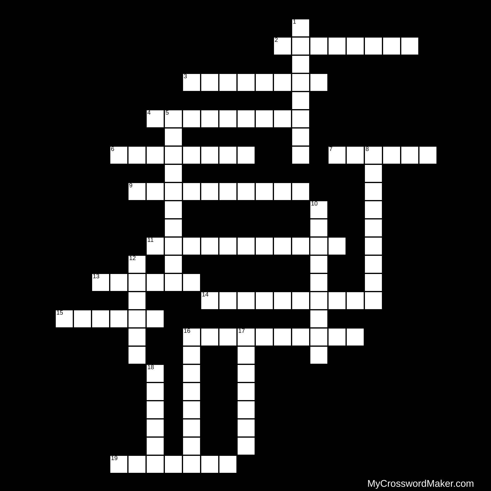 Unit 5: Adaptations and Variations - Crossword Puzzle