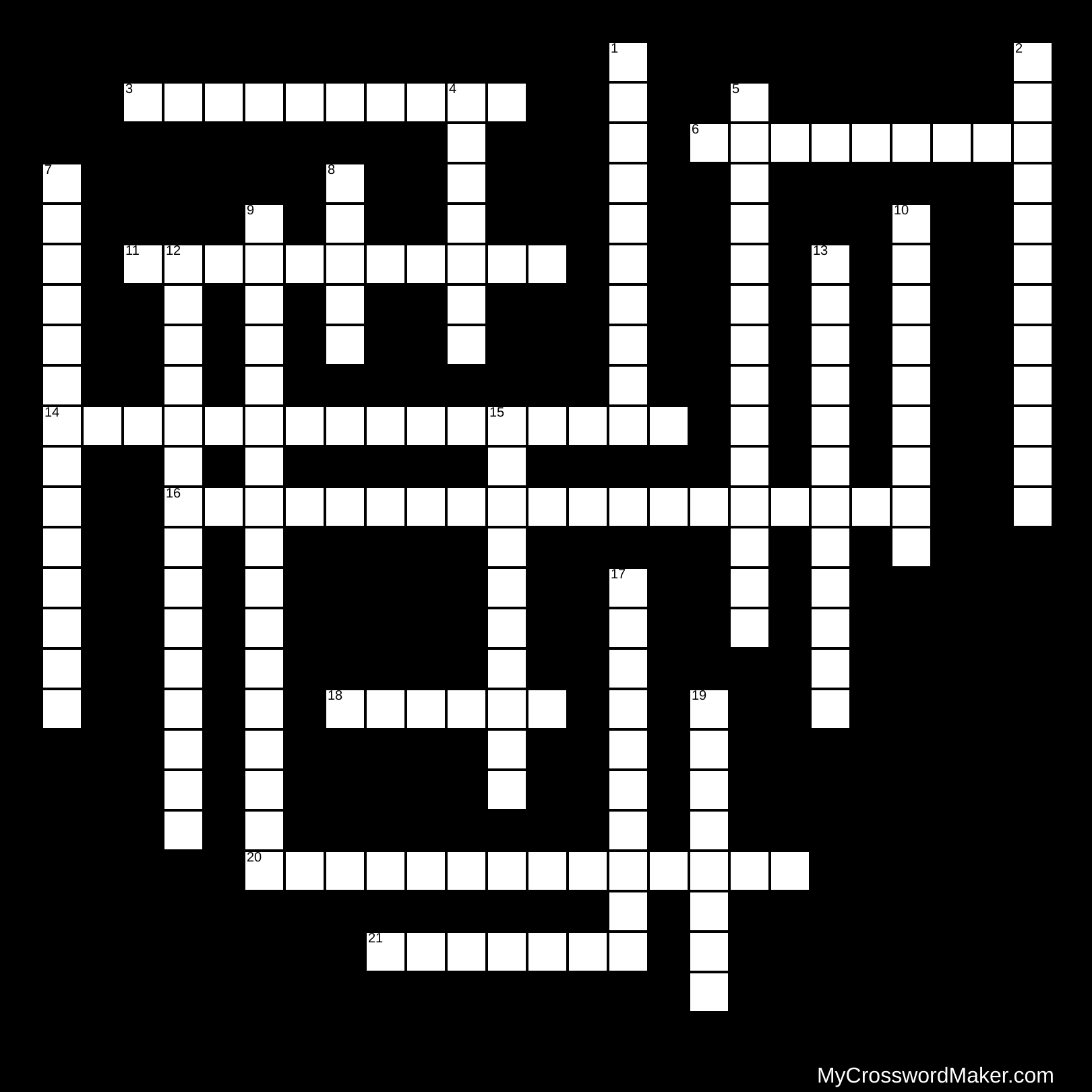 Unit 5 Vocab - Crossword Puzzle