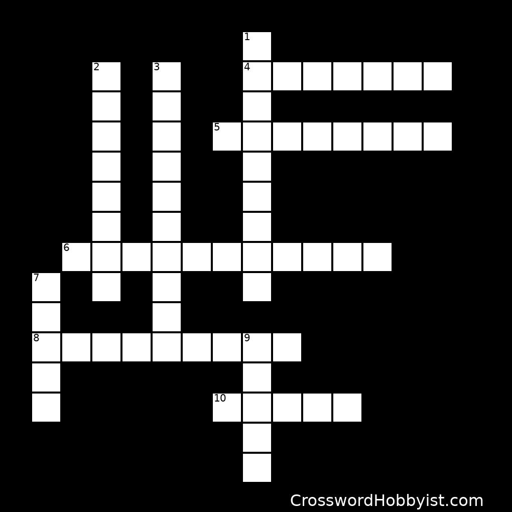 Unit 9 Vocabulary 6th Grade - Crossword Puzzle